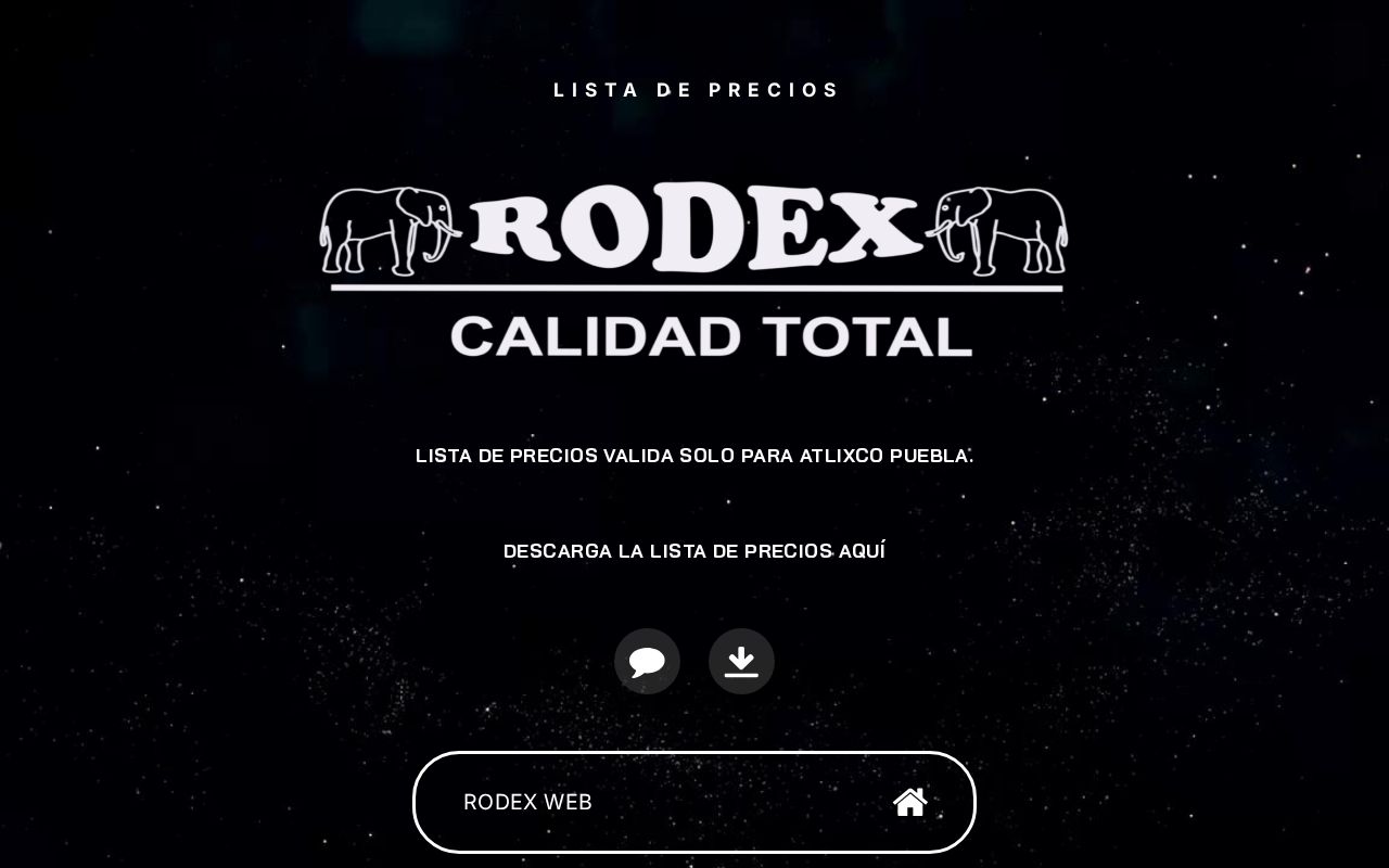 PRECIOS PUEBLA